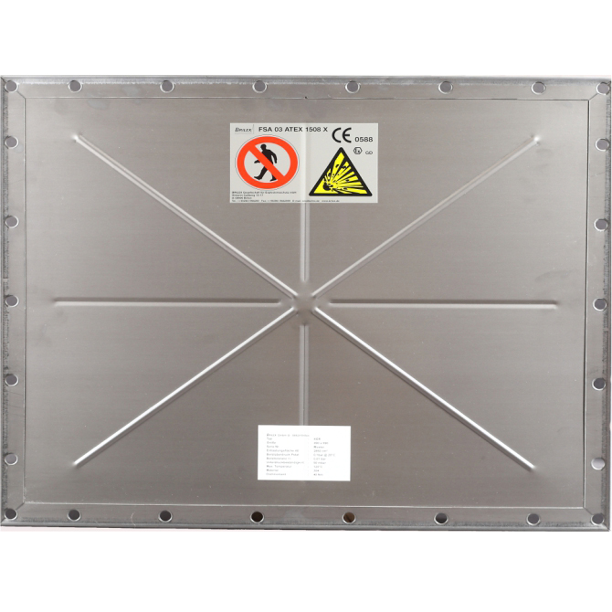 Explosion Vents for Bursting Discs